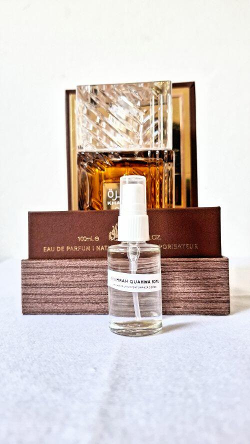 Comprar decant de 10 ml do perfume khamrah qahwa masc - R$89,90 ...