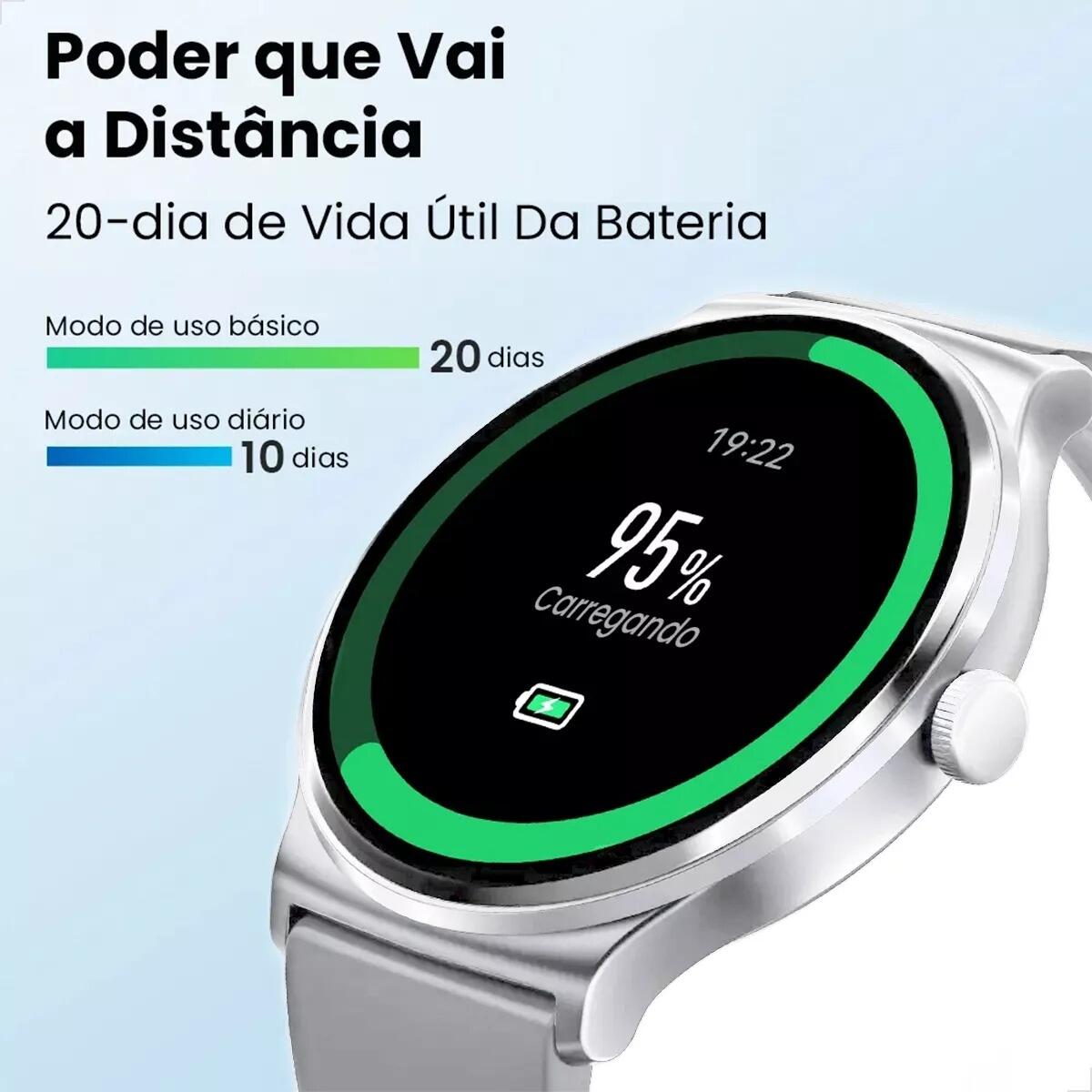 Comprar Smartwatch Haylou Solar Lite com Monitoramento de Saúde e GPS ...
