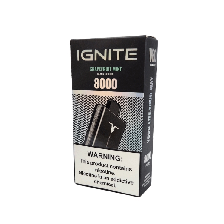 Ignite: Pod Descartável V80 8000 Puffs