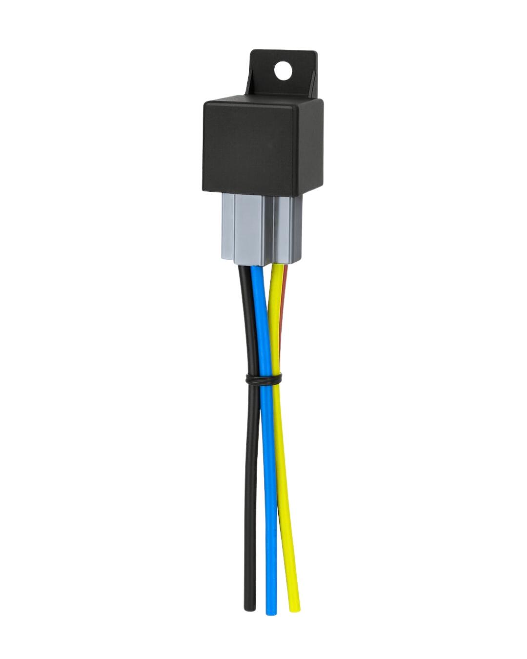 Comprar Relê Auxiliar Automotivo 4 Pinos Universal 12v 40a + Porta Relê ...