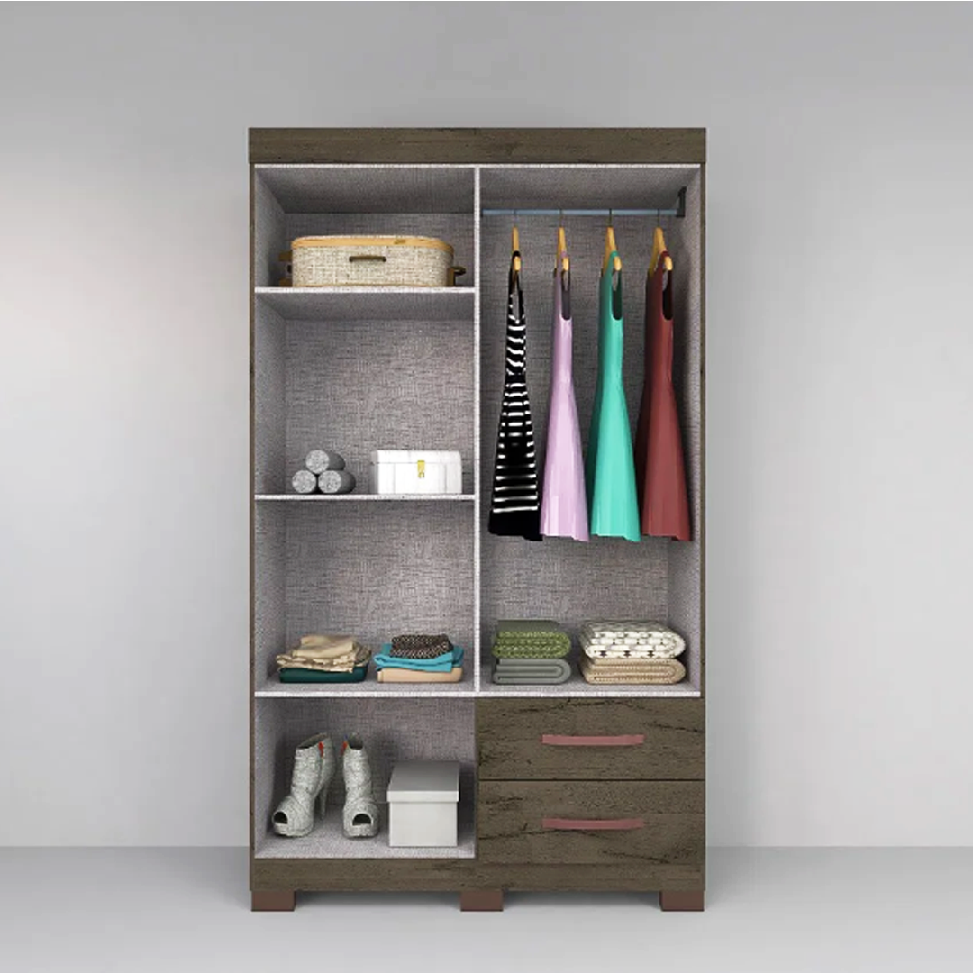 Comprar Roupeiro Josan Light 4 portas + Pé - PS Móveis