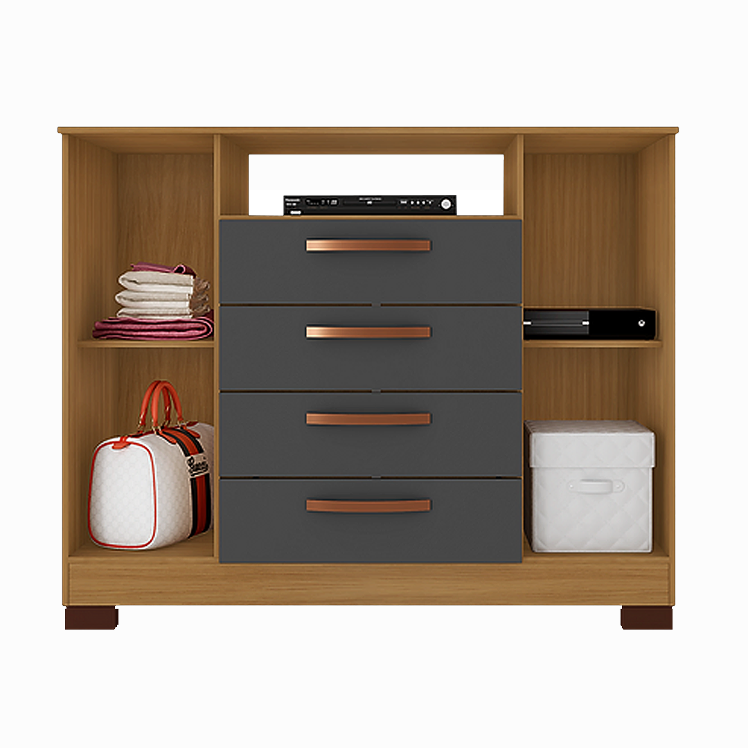 Comprar Cômoda Rack Incorplac Madrid/ Mirante - R$788,97