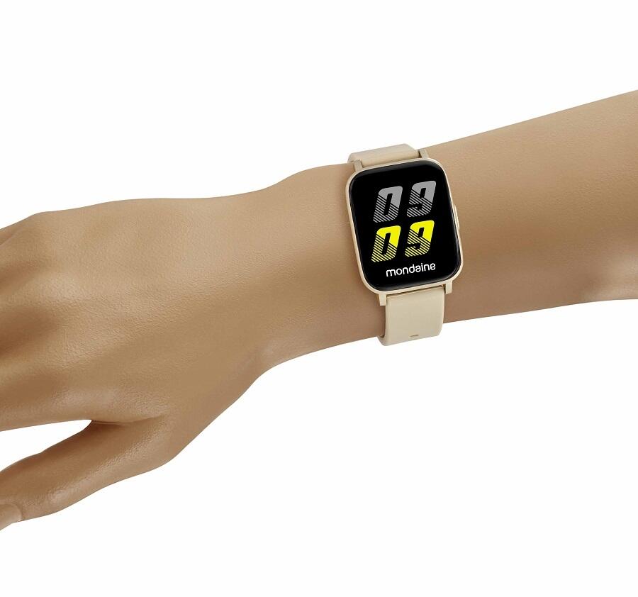 Relógio Mondaine Smartwatch Full Touch Bege 16001M0MVNV5