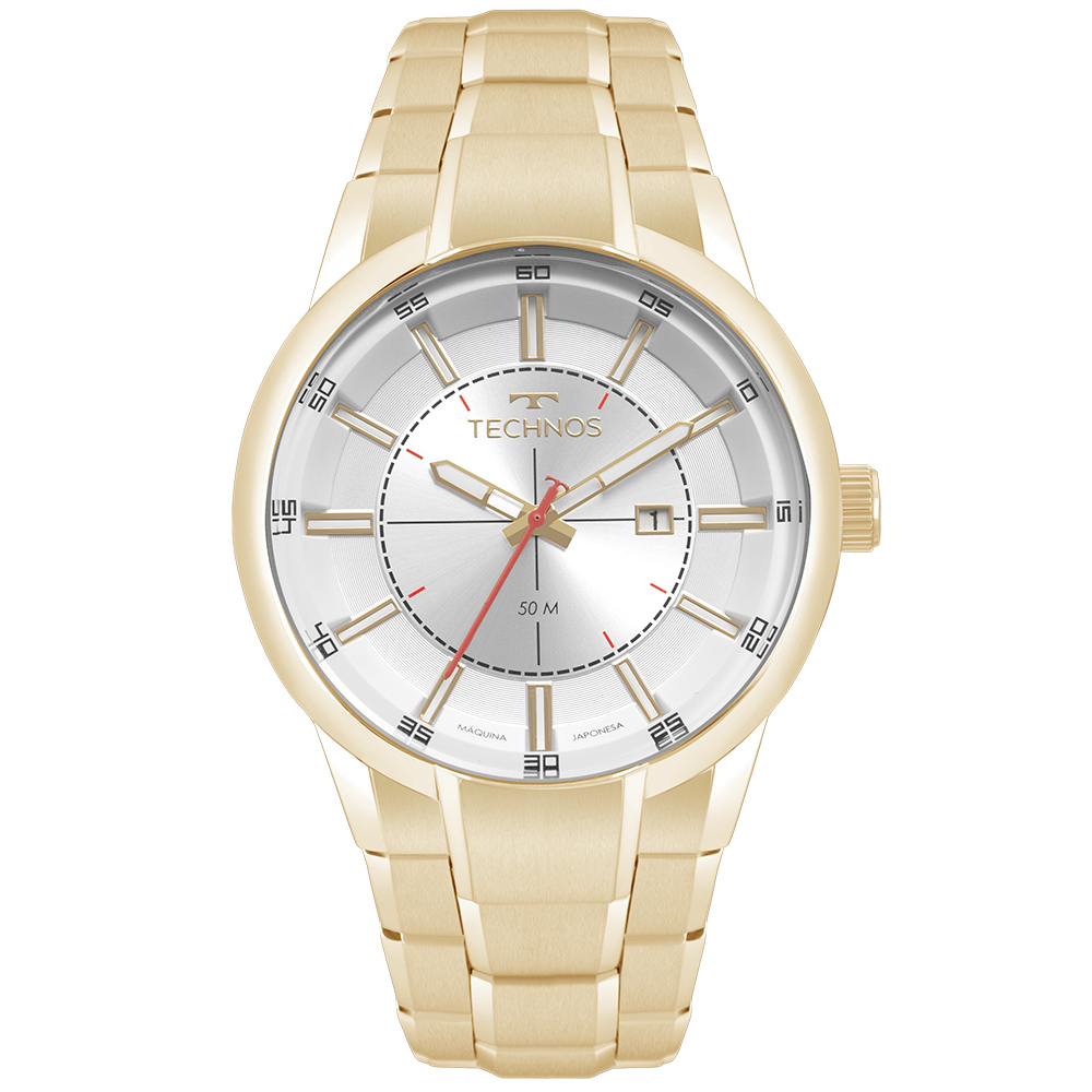Relógio Technos Masculino Skymaster Dourado 2117LEX/1B