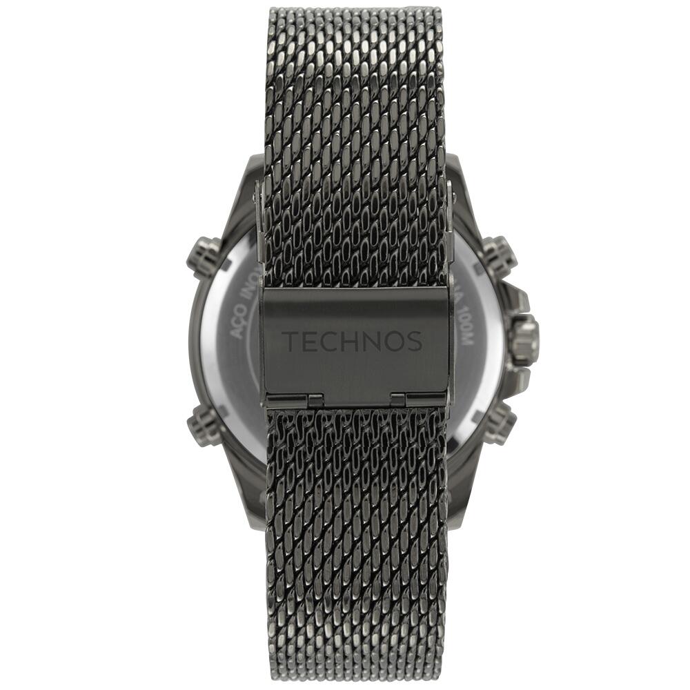 Relógio Technos Masculino Digitech Grafite W23721AAB/1P