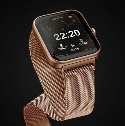 Relógio Smartwatch Technos Connect MAX Pr/Rose TMAXAC/5J