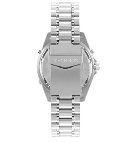 Relógio Technos Masculino Skydiver Prata Ref: WT2050AE/1B