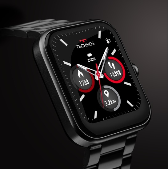 Relógio Smartwatch Technos Connect Max Preto TMAXAO/8P