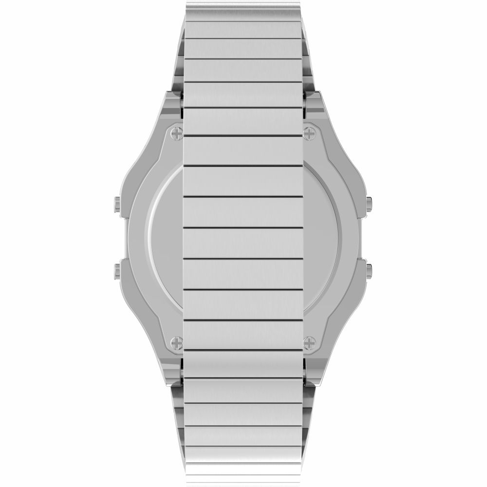 Relógio Timex Unissex Digital Quadrado Prata T78587