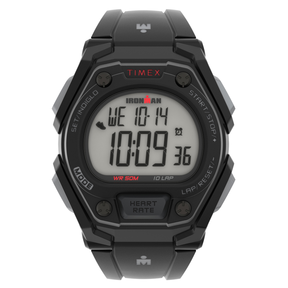 Relógio Timex Unissex Monitor Cardíaco Preto TW5M49500