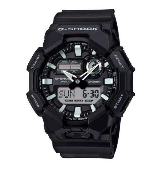 Relógio Casio G-SHOK Masculino Analógico Preto GA-010-1ADR