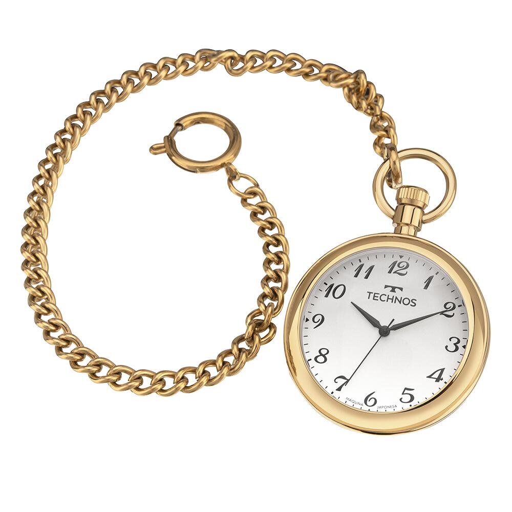 Relógio De Bolso Technos Masculino Heritage 2035NEH/1B