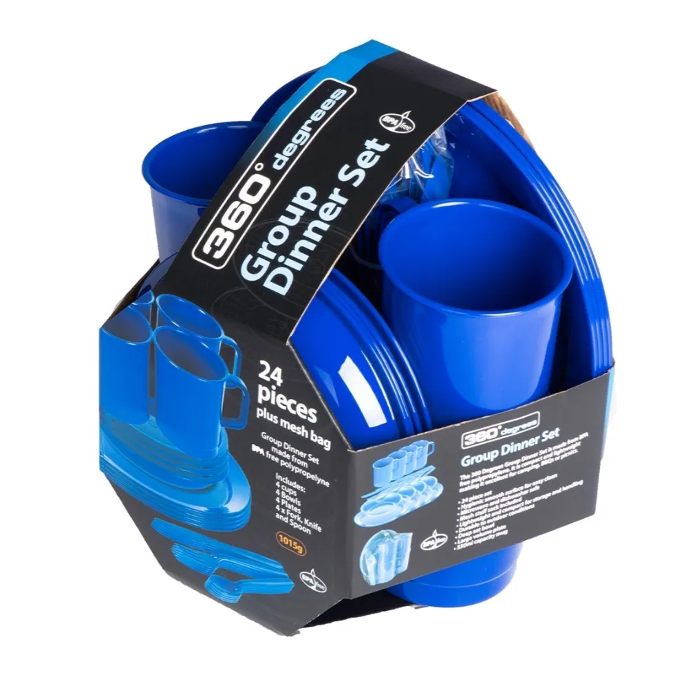 Comprar Kit cozinha Camp Dinner Set 24 peças - 360 Degrees - a partir ...