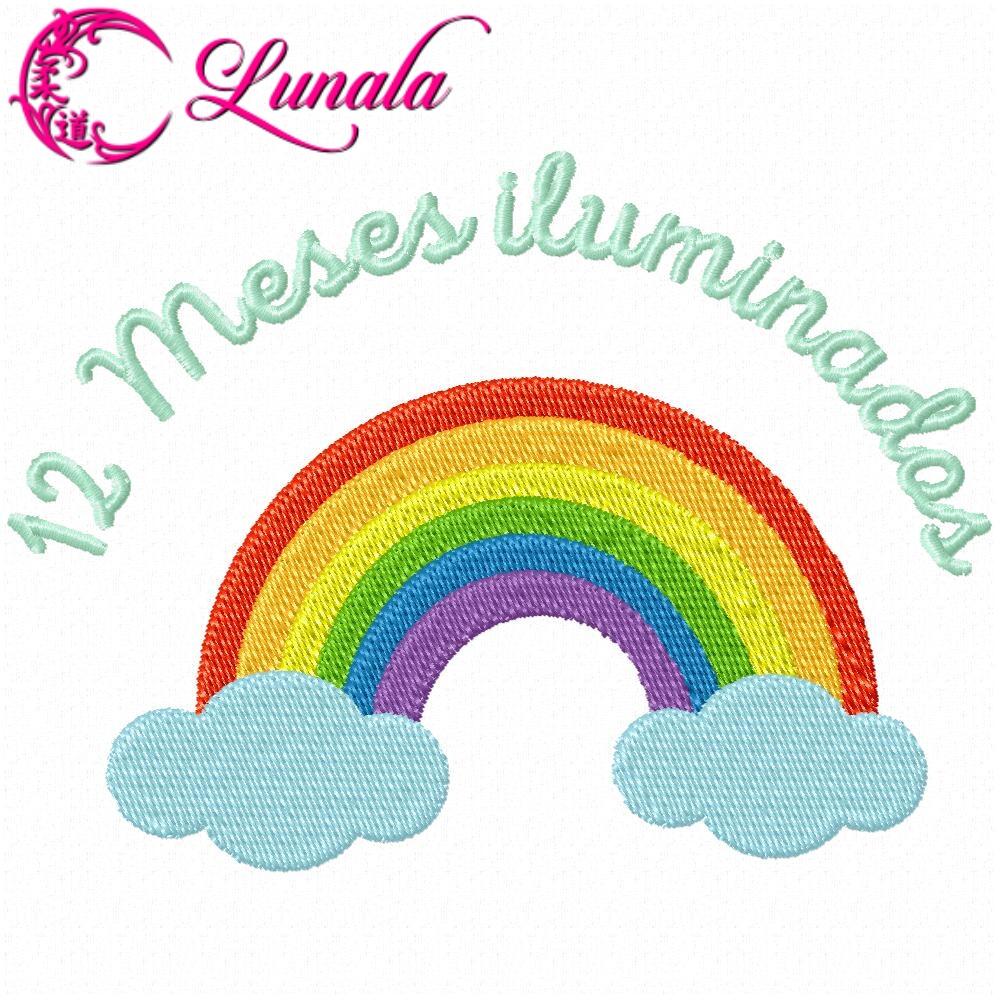 Comprar Matriz de bordado - 12 meses iluminados - arco-iris8 - R$10,00