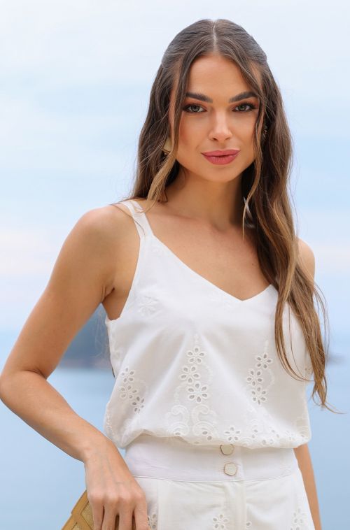 Comprar Regata Laise Comores - a partir de R$215,91 - Absolutti - MODA ...