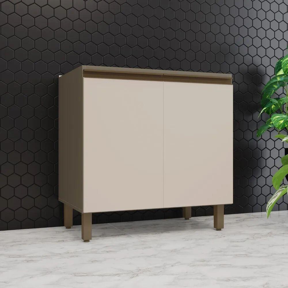 Comprar Balcão 80cm 2 Portas (sem Tampo) Connect Henn