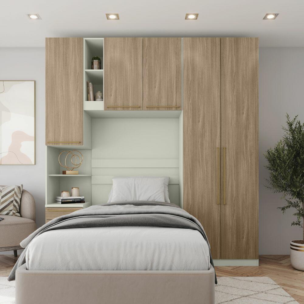 Comprar Guarda-roupa Modulado 224cm Solteiro Cabideiro Seletto Henn ...