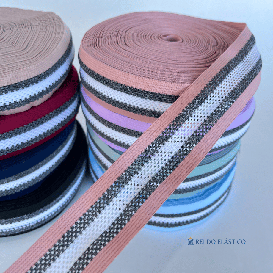 Comprar Elástico para Cós 40mm (4cm) com Telinha - Matilda - a partir ...