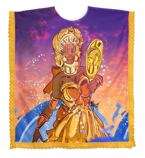 Comprar Bata Alaka Oxum - Sereya - Camisetas de Umbanda Orixás Iemanjá ...