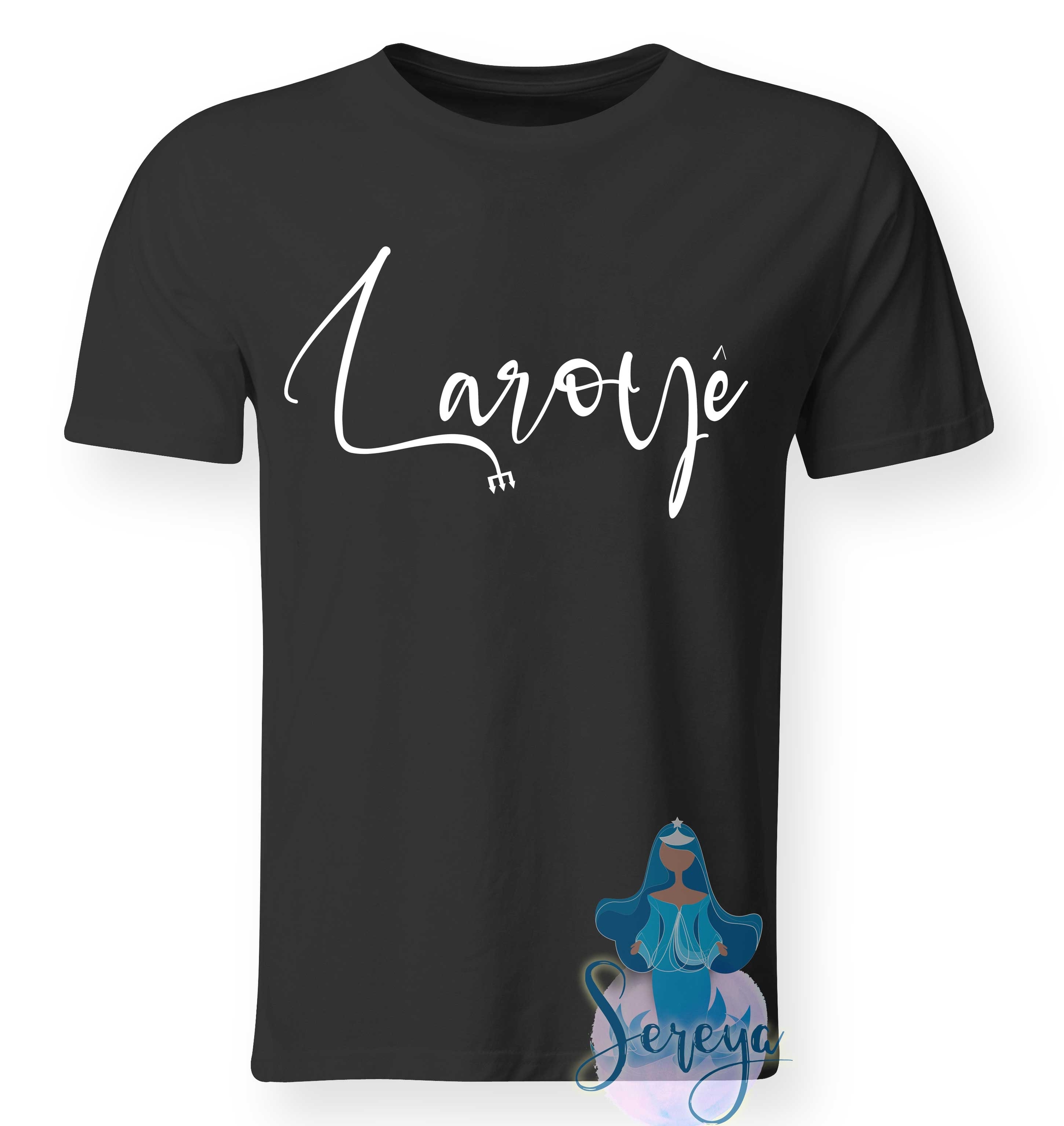 Comprar Camiseta Colorida Laroyê - Sereya - Camisetas de Umbanda Orixás ...