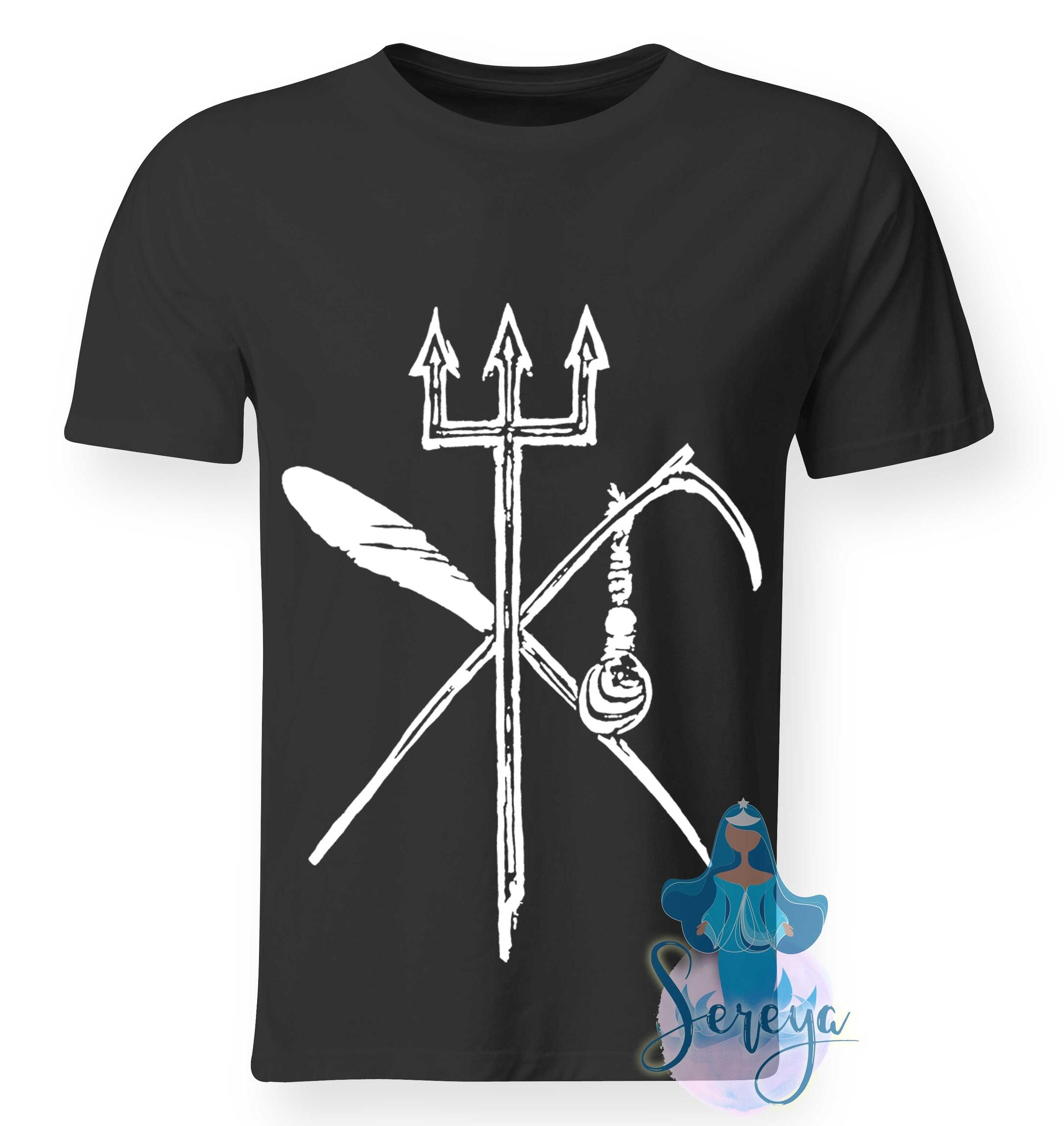 Comprar Camiseta Colorida Símbolo de Exu - Sereya - Camisetas de ...
