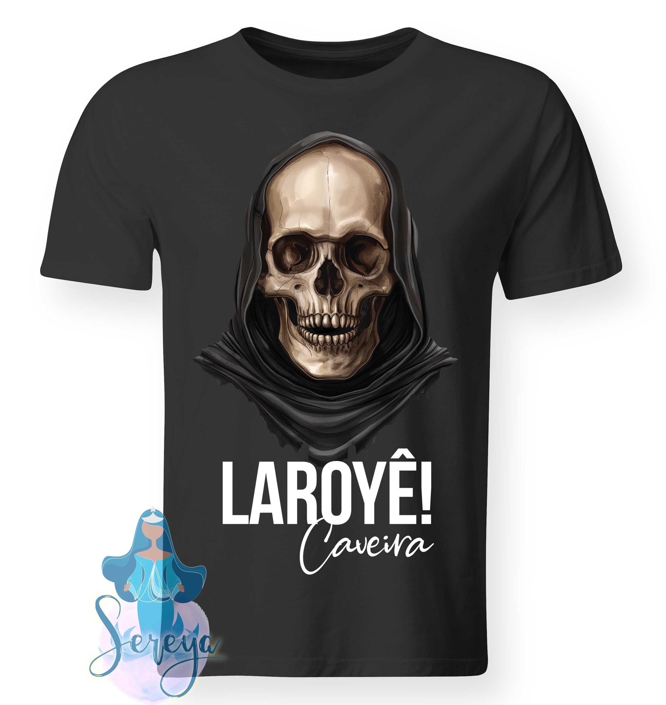 Comprar Camiseta Colorida Laroye Caveira - Sereya - Camisetas de ...