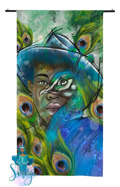 Comprar Cortina Logun Edé - Sereya - Camisetas de Umbanda Orixás ...