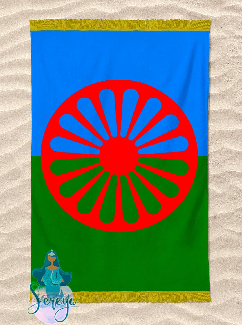 Comprar Canga de Praia Bandeira Cigana - Sereya - Camisetas de Umbanda ...