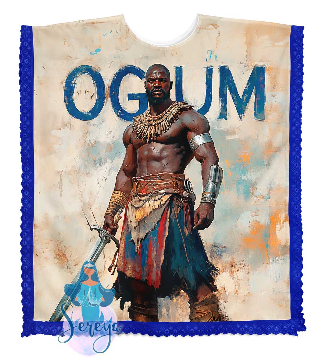 Comprar Bata Alaka Ogum Guerreiro Africano