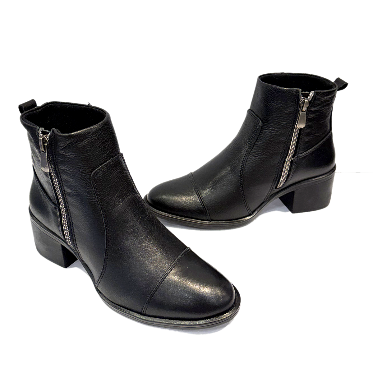 Comprar BOTA EM COURO FECHO LATERAL
