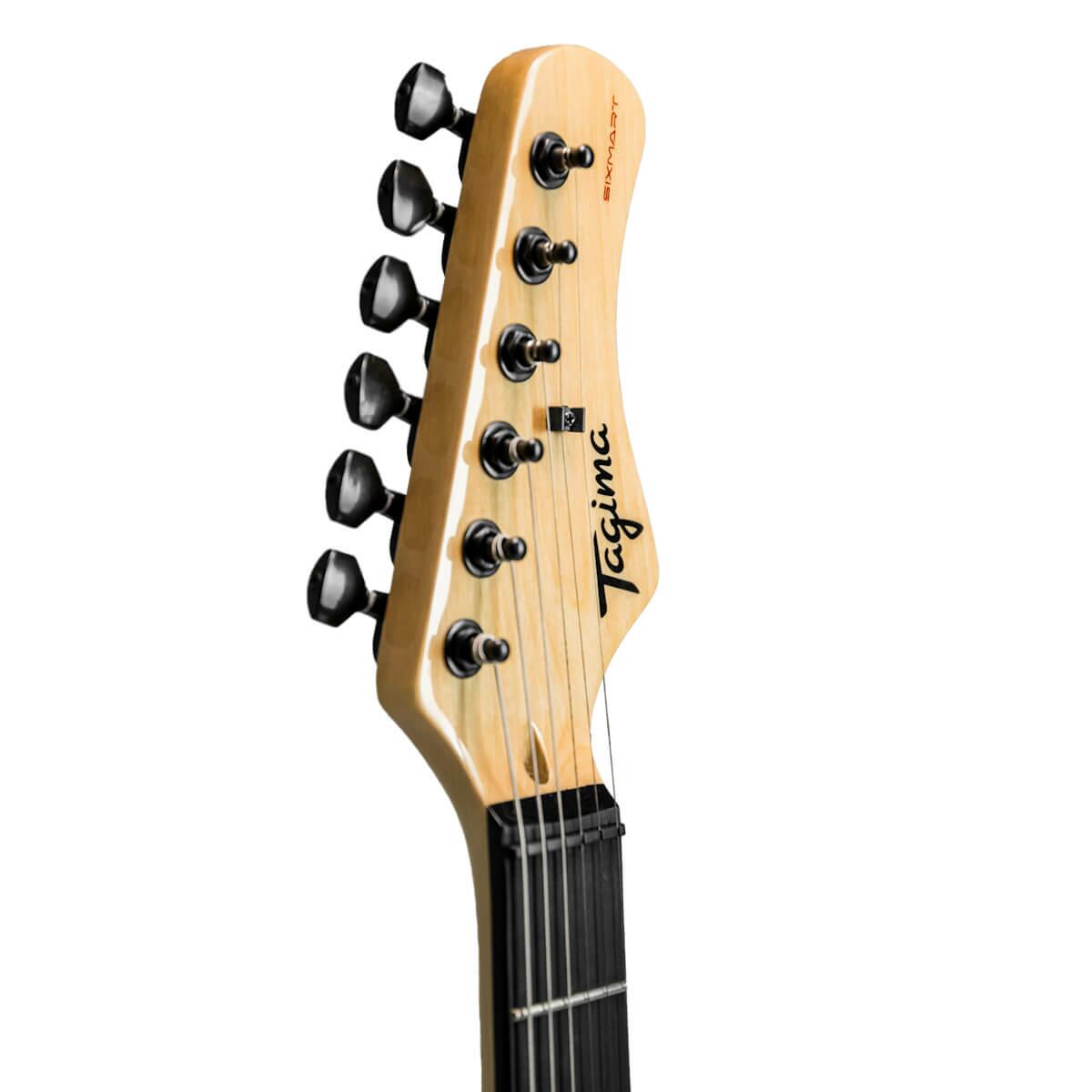 Tagima SIXMART - Guitarra Stratocaster com Efeitos Candy Apple