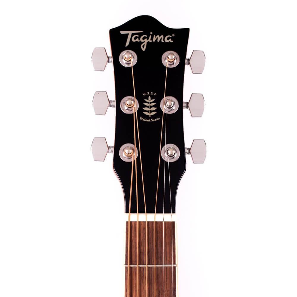 Tagima WS-20 EQ - Violão Elétrico Cutaway Aço Preto