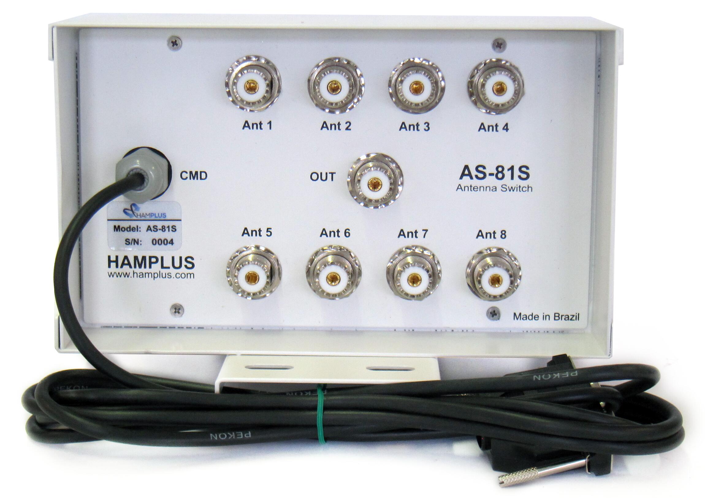AS-81S Chave p/ 8 Ant x 1 radio HF 6m - R$1.339,50 - Hamplus