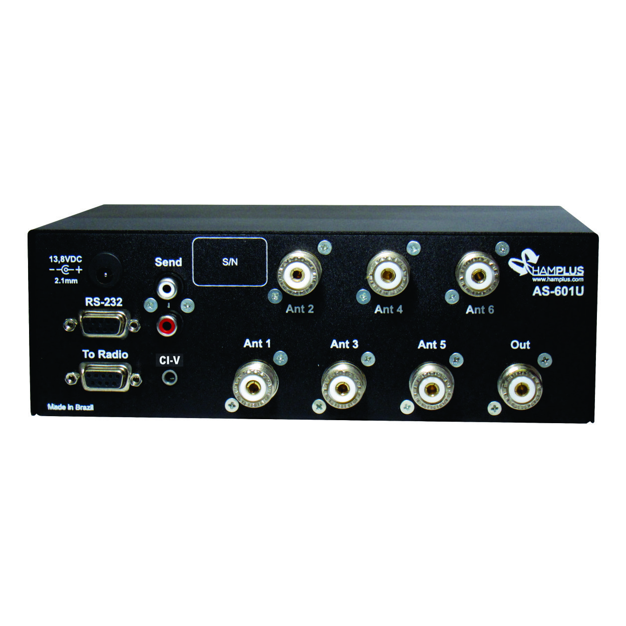 AS-601U - Ant. Switch 6 x 1 - R$2.138,00
