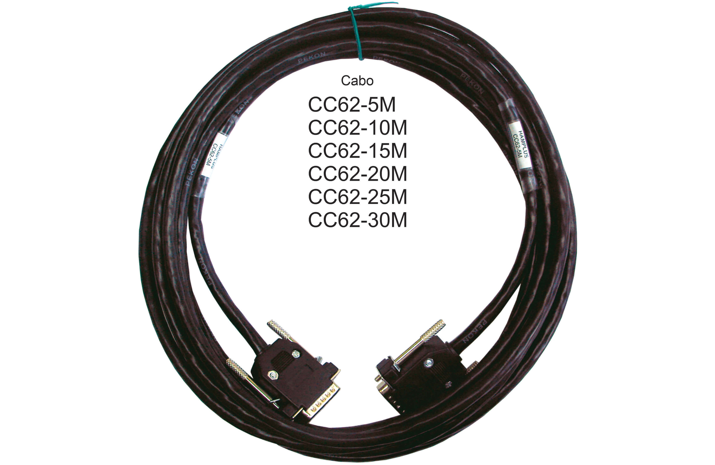 CC62-20M Cabo de comando p/ Chave de 6 Ant. e 2 Rádios - R$386,46 - Hamplus