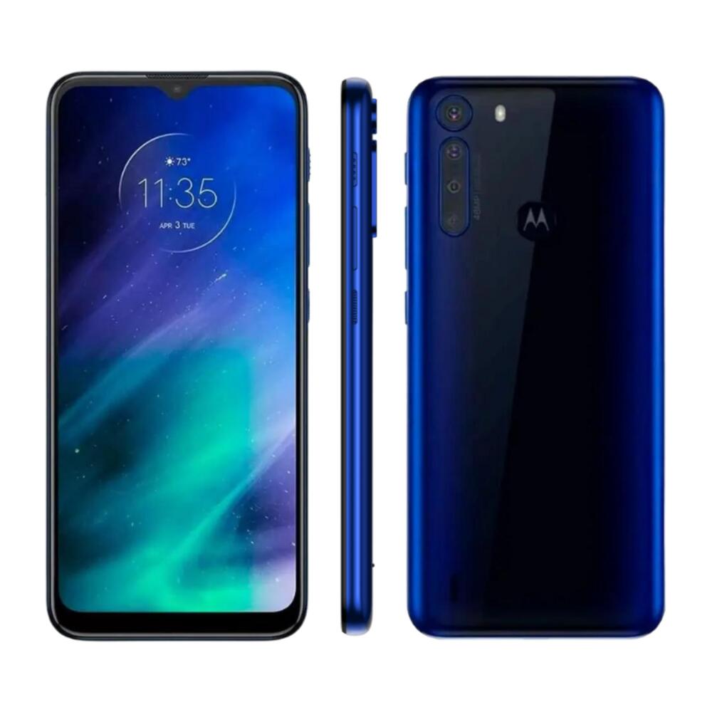 Comprar Motorola Moto One Fusion 128GB Azul - Seu Celular Seminovo com ...