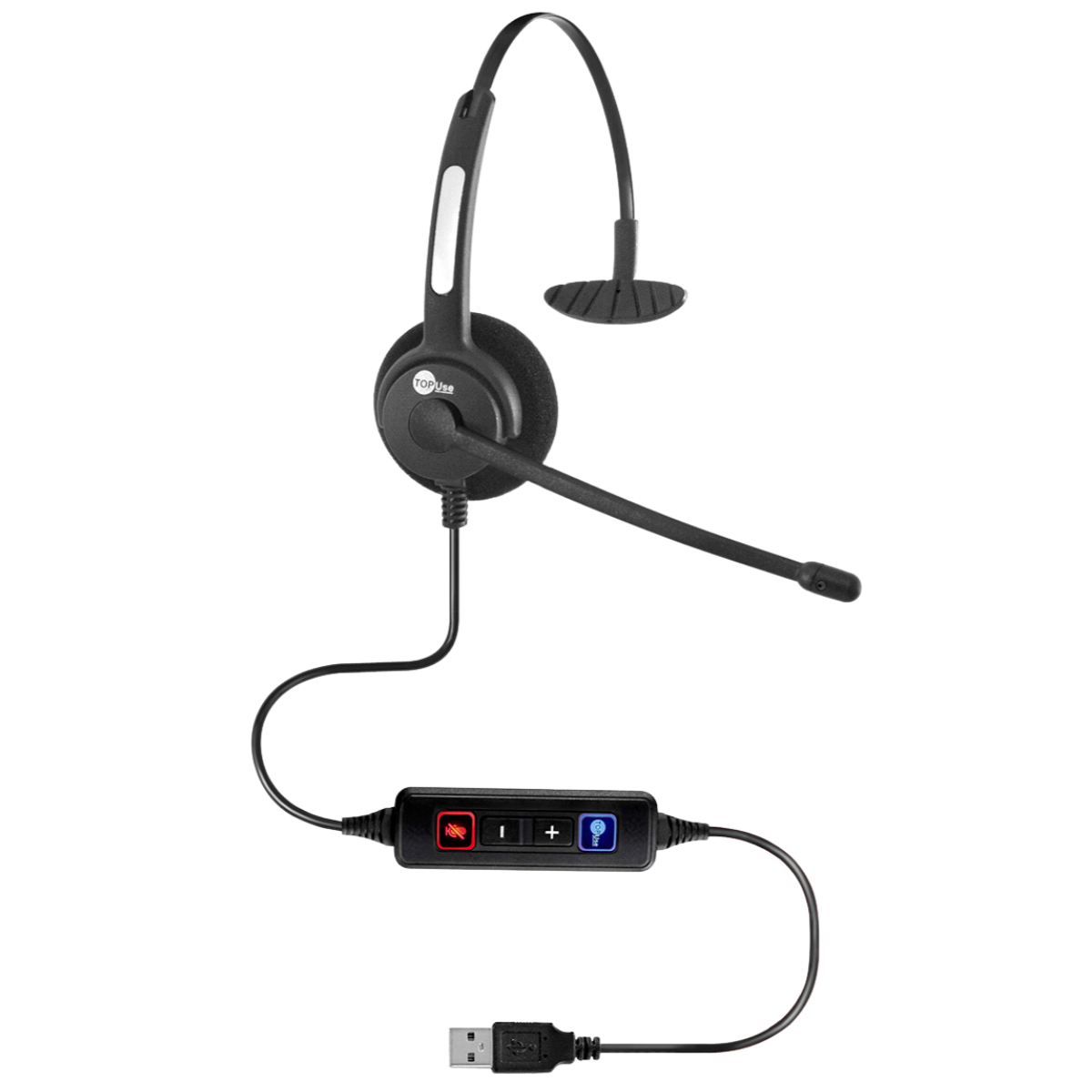 Comprar Kit 10 Headsets USB Profissionais HTU-300 Top Use com ...