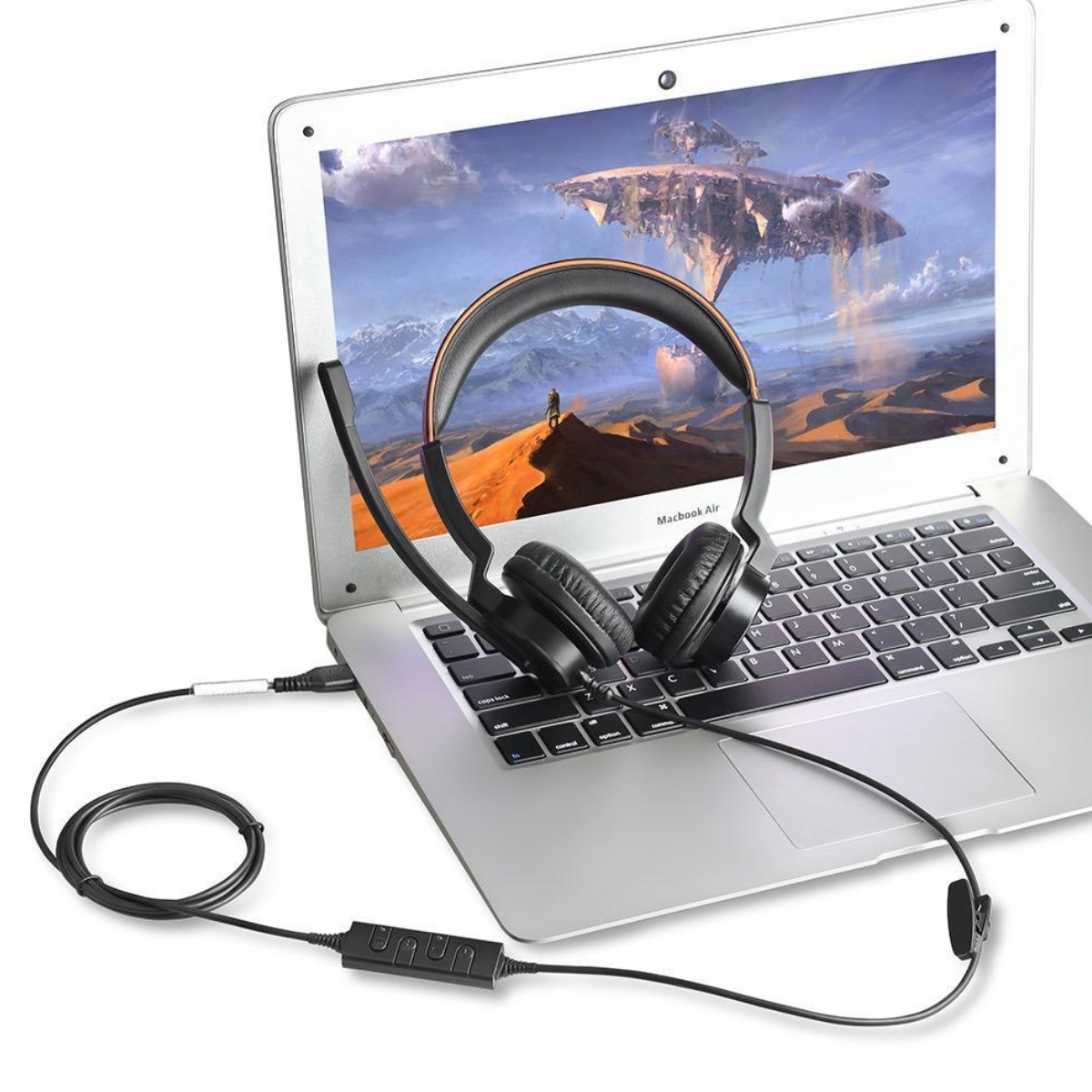 Headset Telemarketing Fp 400 Usb