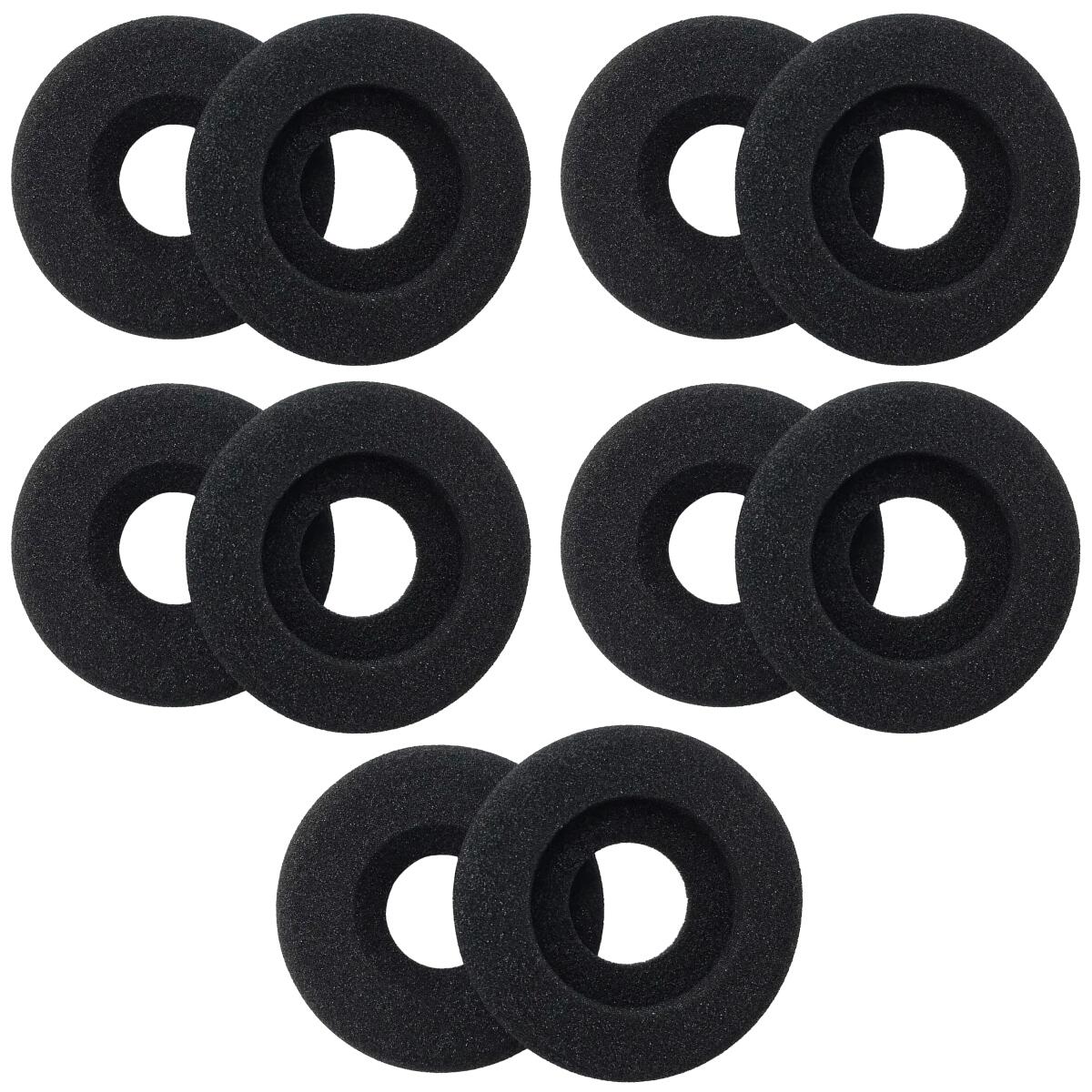 Espumas Headset Plantronics C310 C320 C3210 C3220 65mm Preto