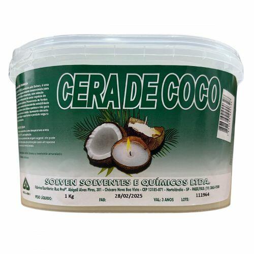 cera de coco Solven , Parafina em Gel Solven - a partir de R$41,39