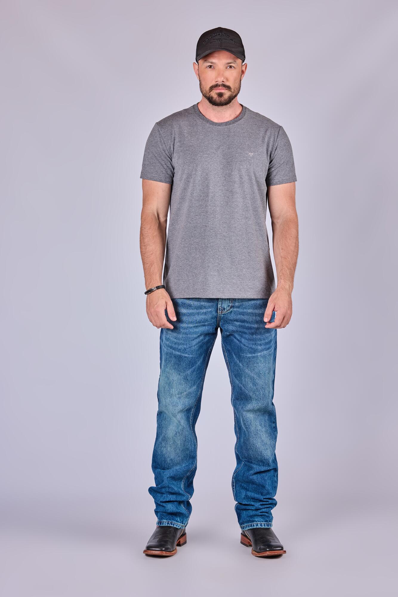 Comprar Camiseta Masculina Manga Curta Basic Color - All Hunter Atacado