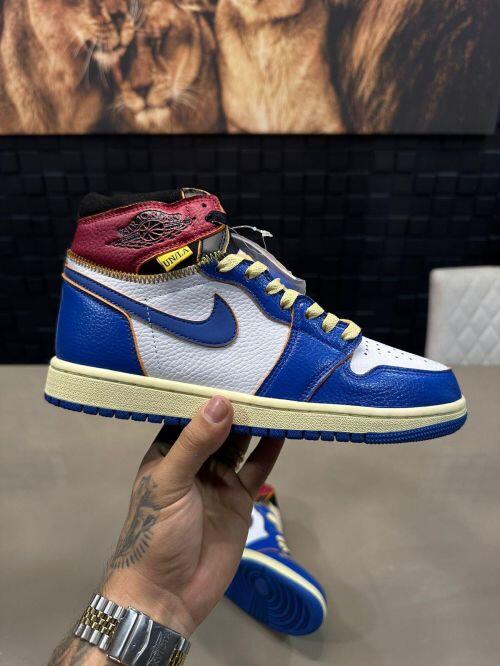 Comprar Air Jordan 1 Retro "Union LA Blue Toe" - R$750,00 - Brás Conceito