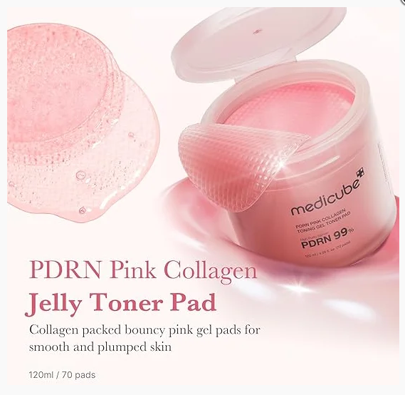 Comprar MEDICUBE - PDRN PINK COLLAGEN TONING GEL TONER PAD - R$319,00