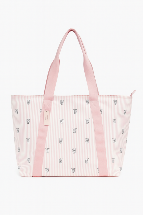 Comprar VICTORIA SECRET'S - HAPPY STAR PINK STRIPED TOTE BAG - R$399,00 ...