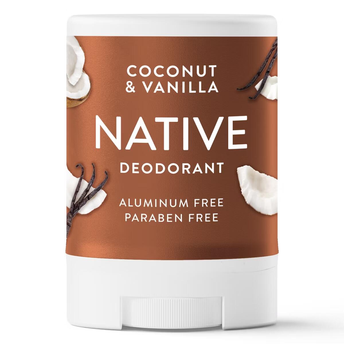 Comprar NATIVE- ALUMINUM FREE TRAVEL SIZE MINI DEODORANT - COCONUT ...