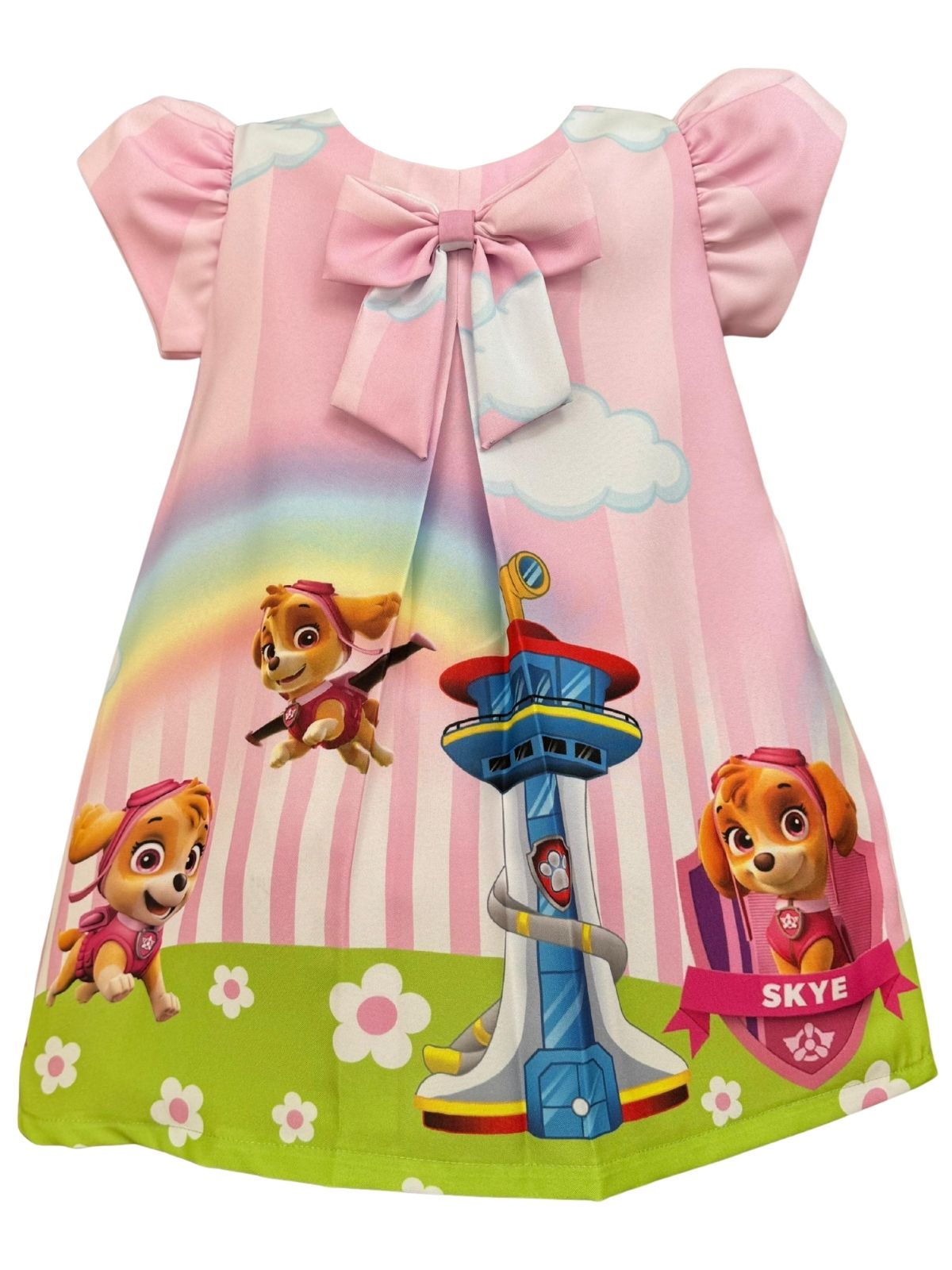 Comprar Vestido Trapézio Skye Arco-Íris - Madaminha Moda Infantil