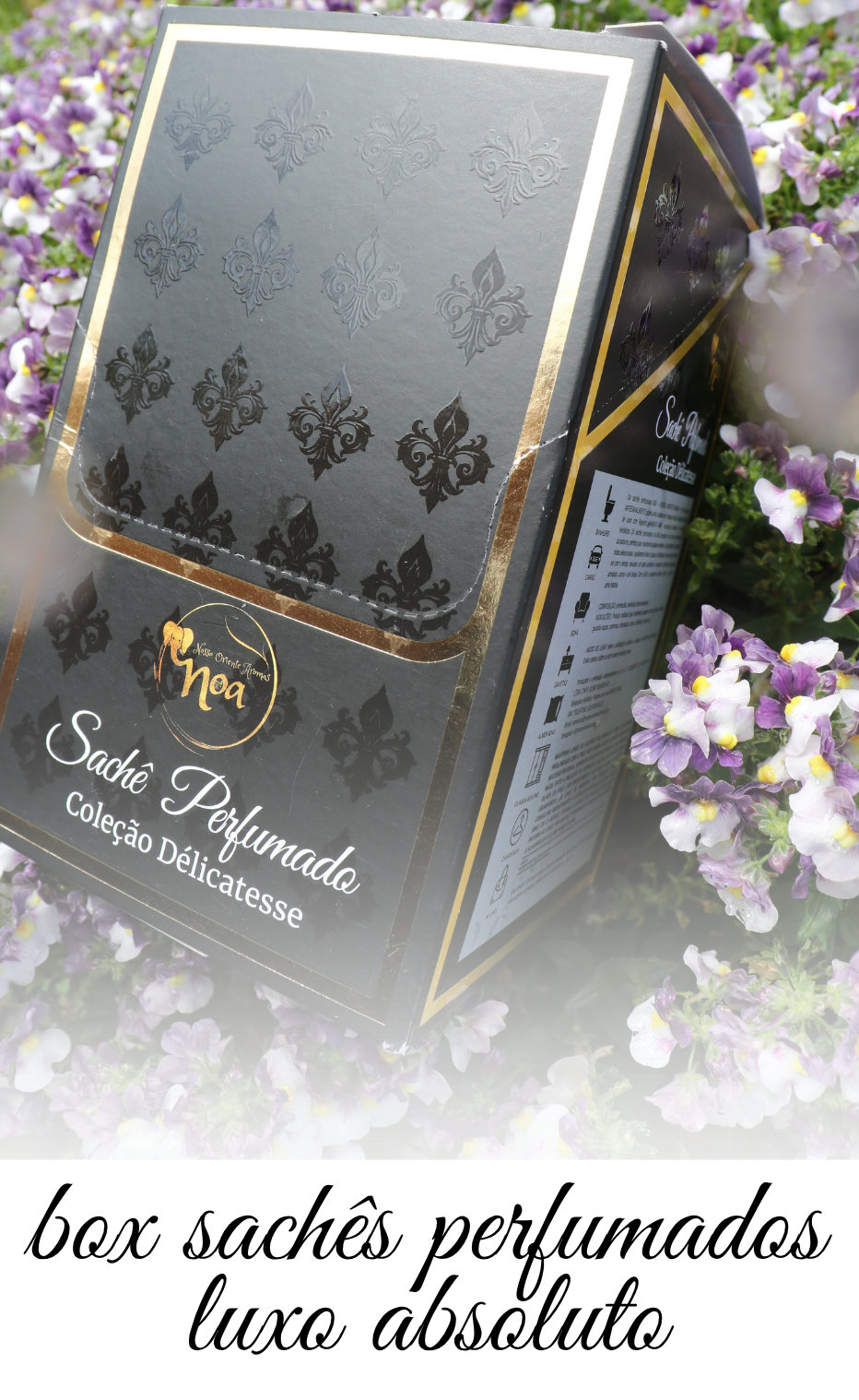 Comprar 859 KIT 15 SACHÊS PERFUMADOS LUXO ABSOLUTO - nossoorientearomas