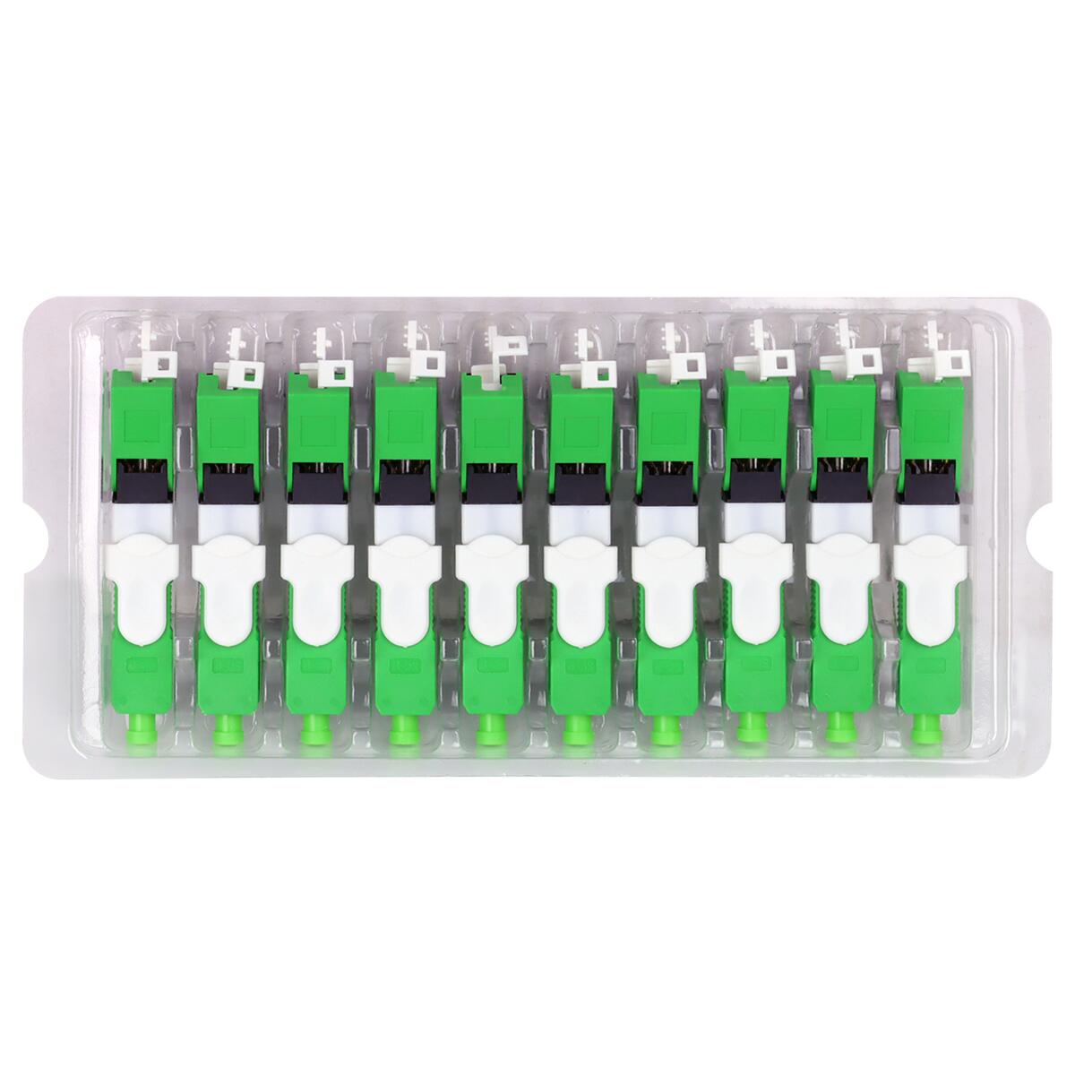 CONECTOR FAST SC/APC C/ CLIP E TRAVA CF-5204A-A