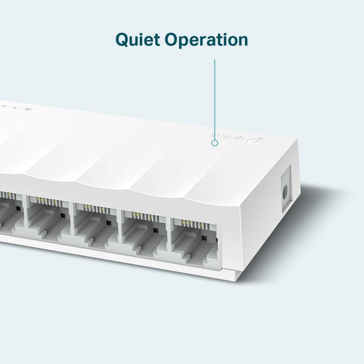 Switch De Mesa Com 8 Portas Fast 10/100MBPS LS1008 SMB - a partir de R ...