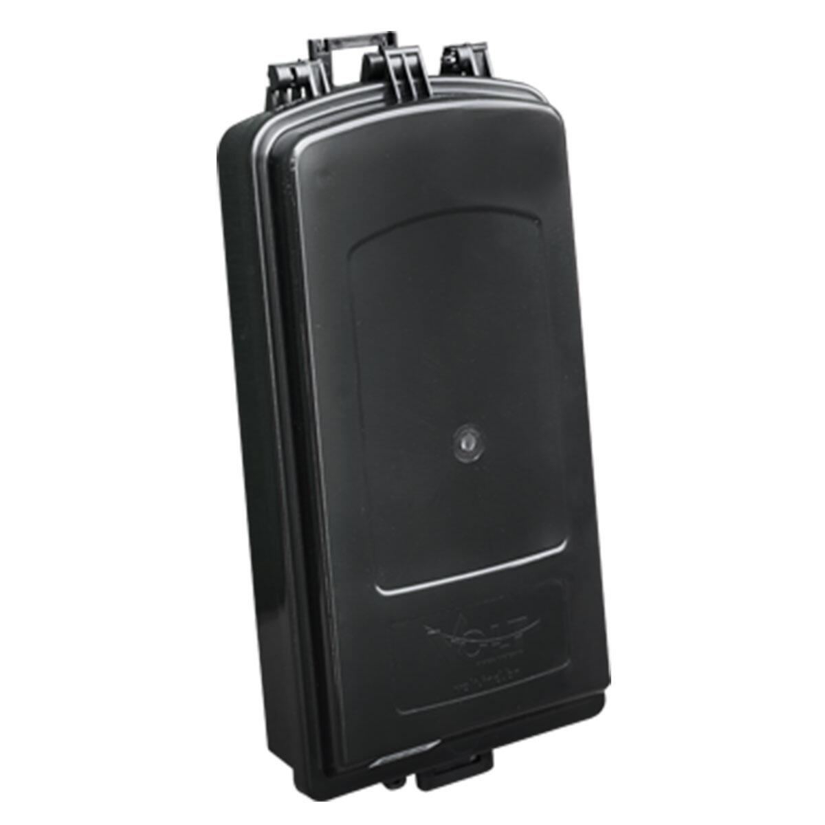 CAIXA HERMETICA PRETA PADRAO TELECOM MOD.002 - 11.01.001